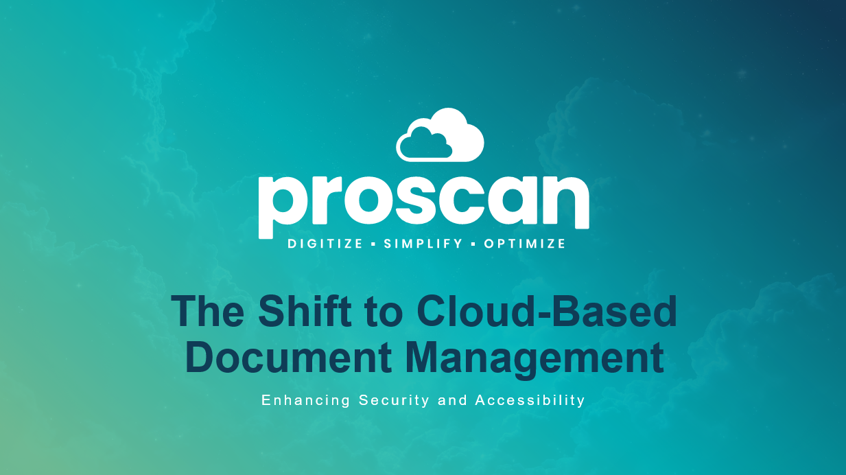Cloud-Based Document Management: Security & Accessibility